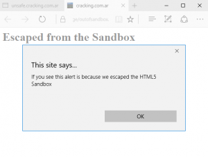 Abusing of Protocols to Load Local Files, bypass the HTML5 Sandbox and Open Popups (Edge ...
